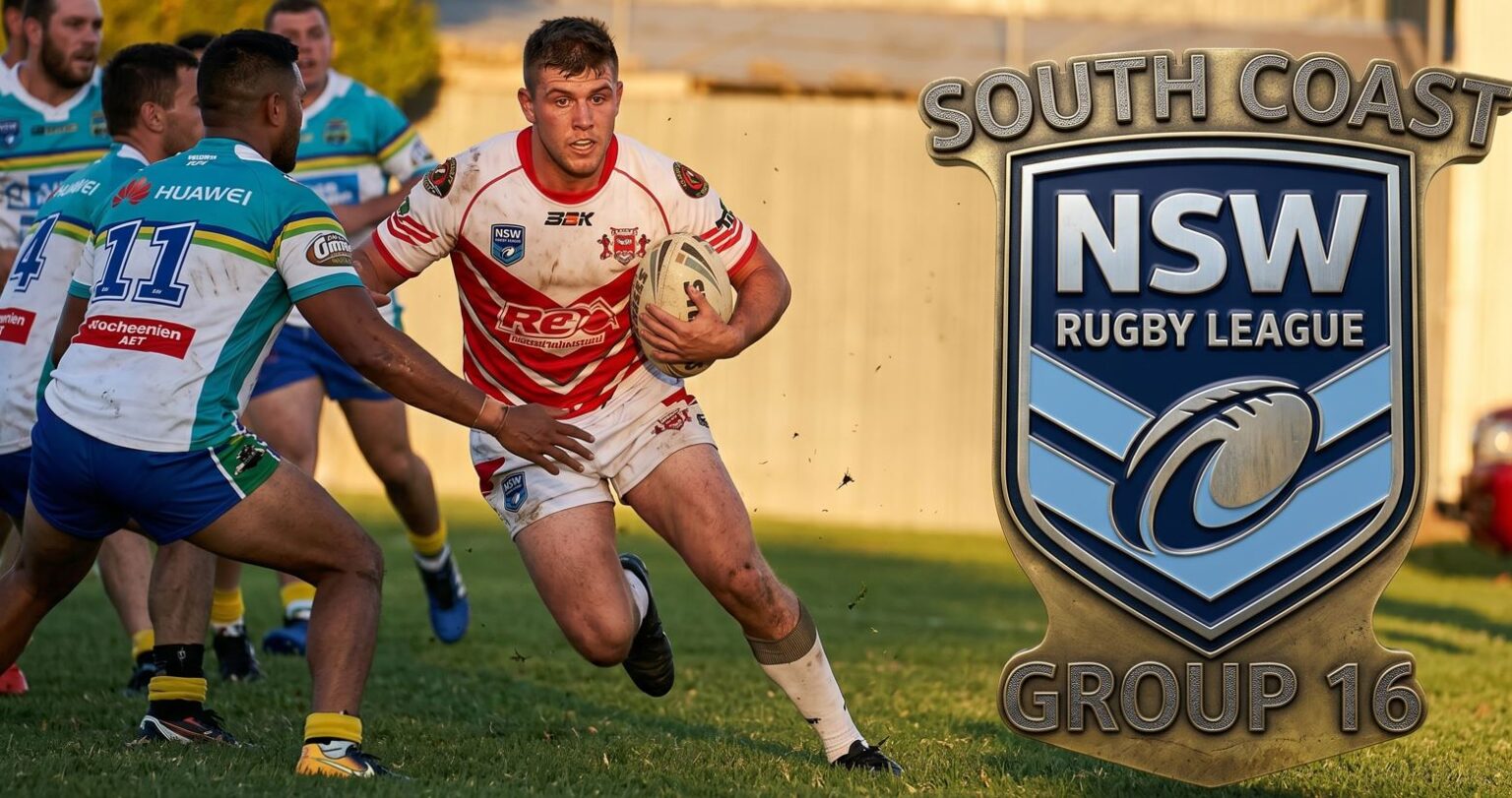 Group 16 Rugby League 2026: Draw, Ladder & Results
